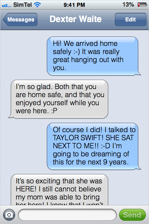Sasha & Dexter's Text Messages - Stories by Jes2G
